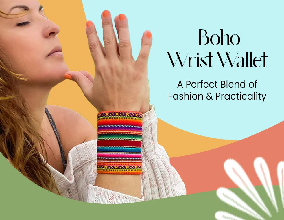 Boho Wrist Wallet: A Perfect Blend of Fashion and Practicality – SoFree ...